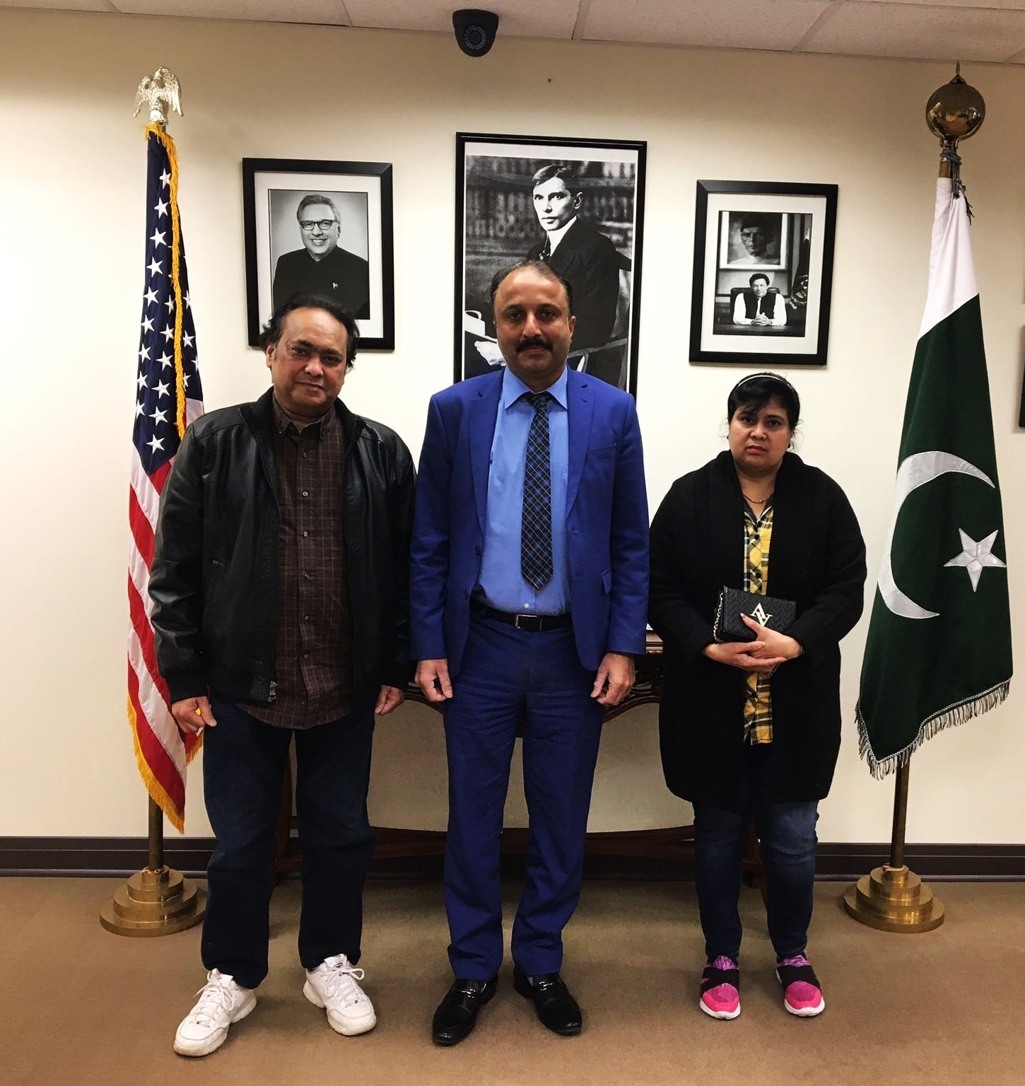 Consul General meets Kamran Mehdi Hassan - Consulate General of The ...